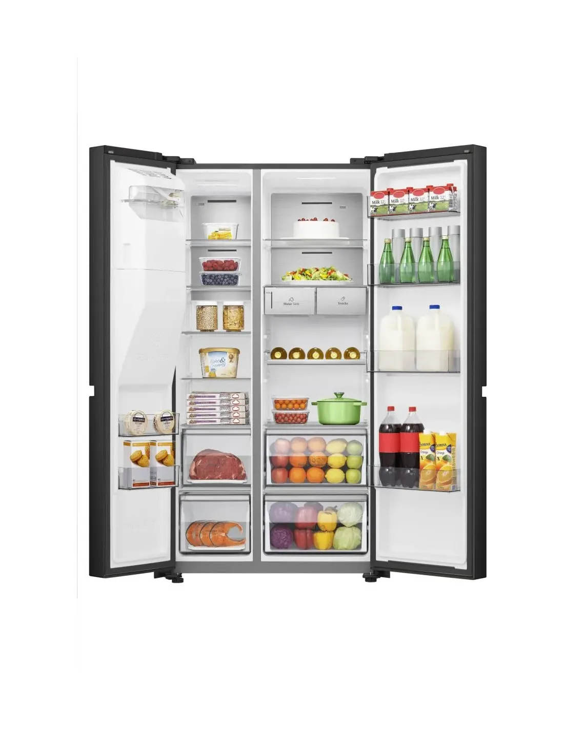 Hisense frigorifero Side by Side RS818N4TFE libera installazione 632L